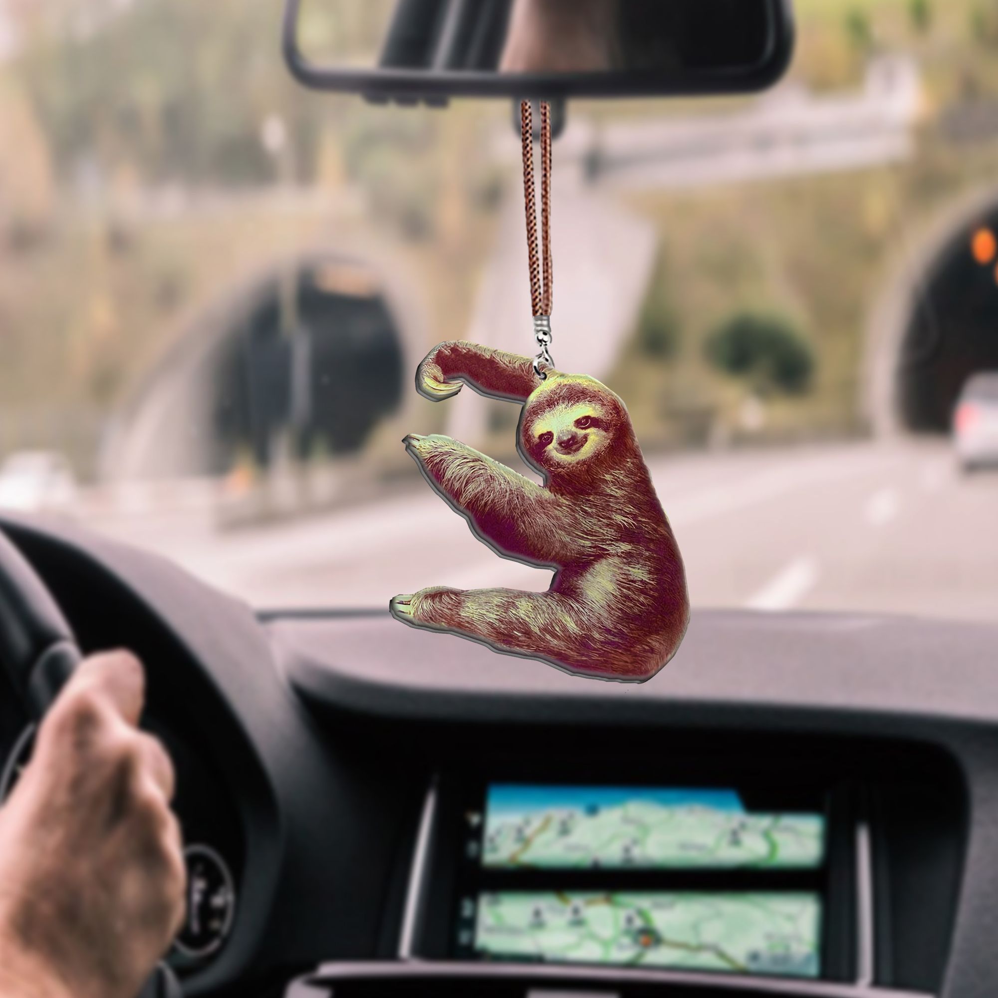 Sloth JN120 LHT061197 KKH Car Hanging - The Happy Wood