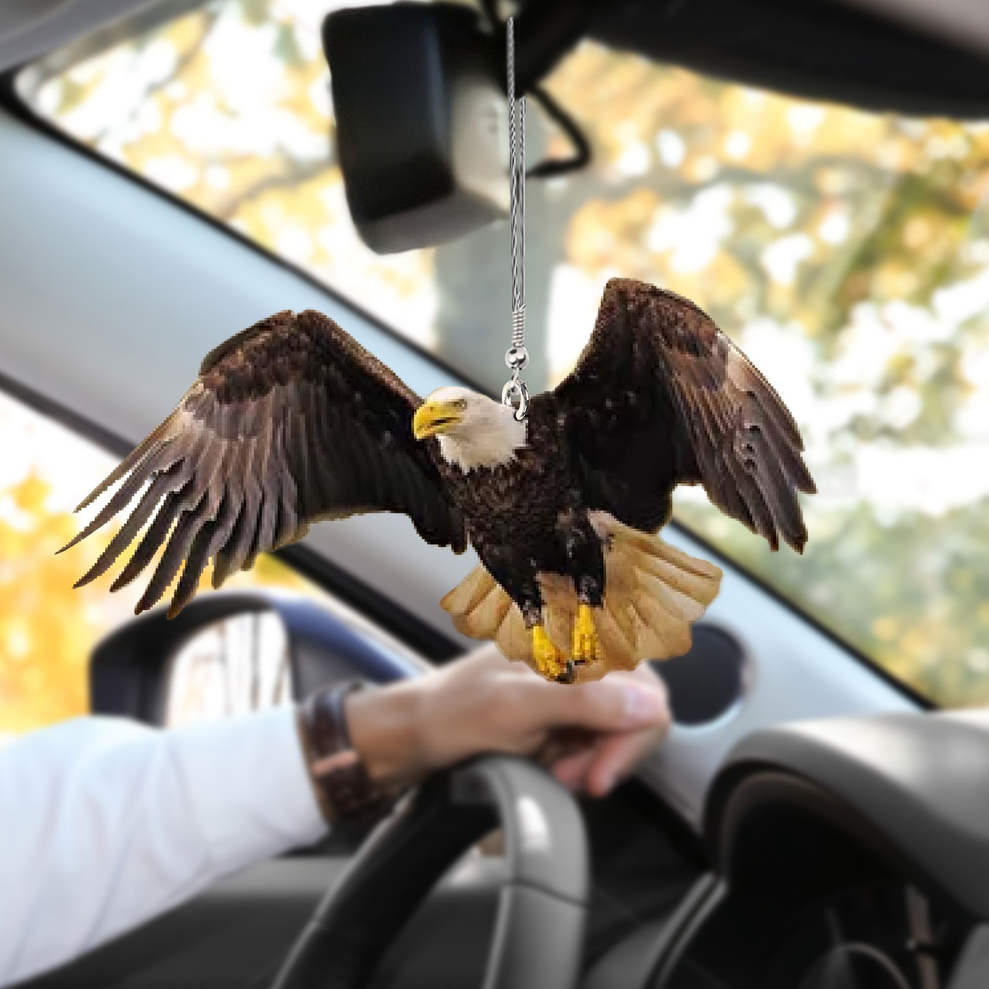 Eagle Flying RT250 NTT070997 NTKL Car Hanging - The Happy Wood
